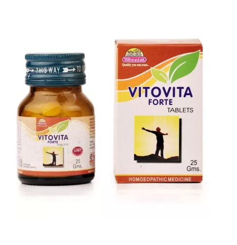 Wheezal Vito Vita Forte Tablets For Restore Health, Increases Appetite ...