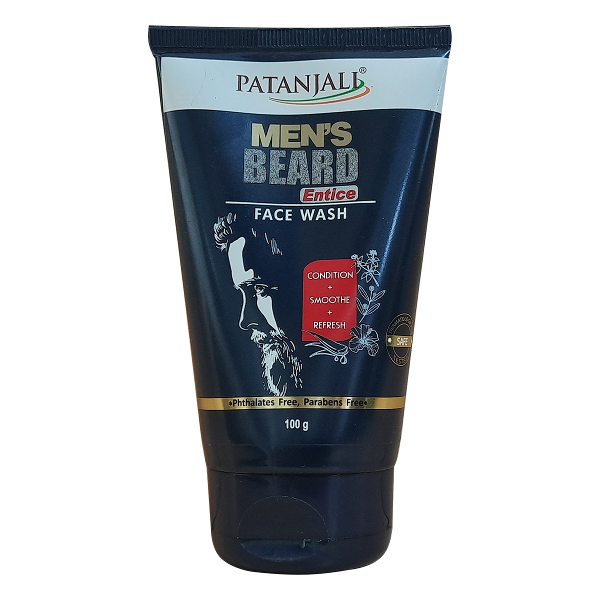 Patanjali Men’s Beard Entice Face Wash (100gm) For Skin – The Pharmacy Life